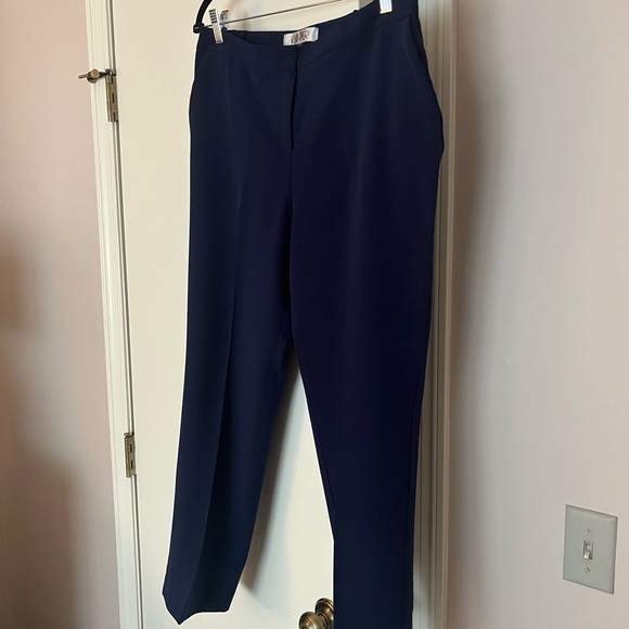 Kasper | Jackets & Coats | Kasper Pants Suit In Kasper Navy | Poshmark
